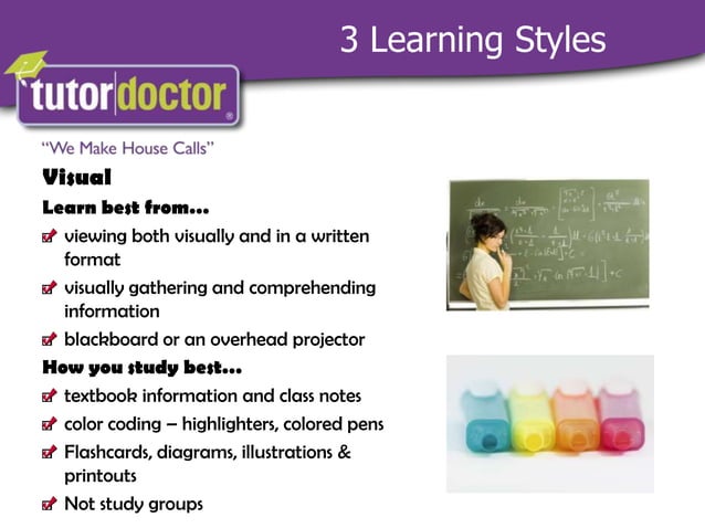 Learning Style Presentation | PPTX
