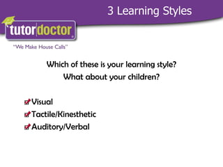 Learning Style Presentation | PPTX