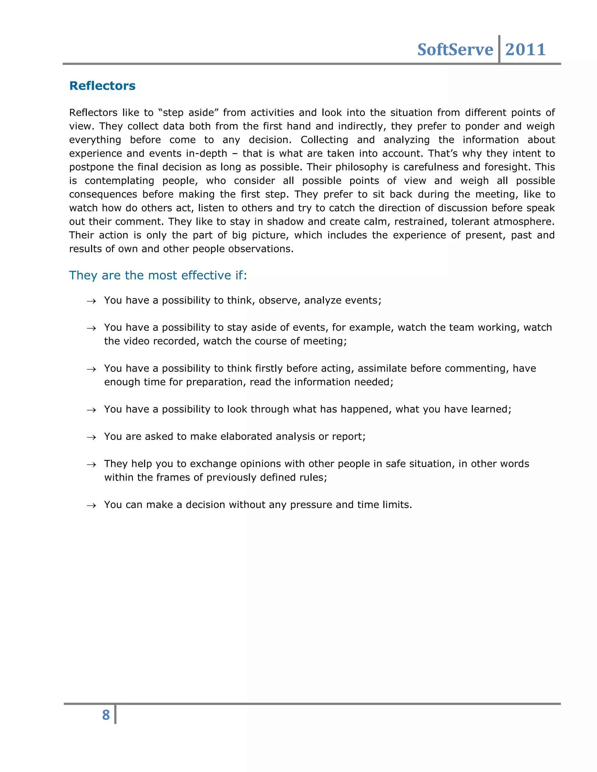 Learning style questionnaire | PDF