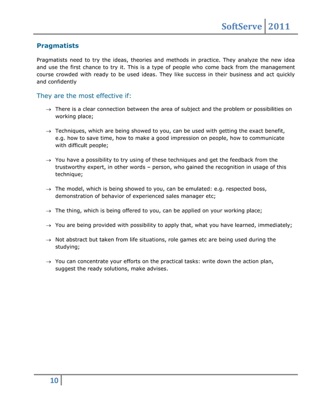 Learning style questionnaire | PDF