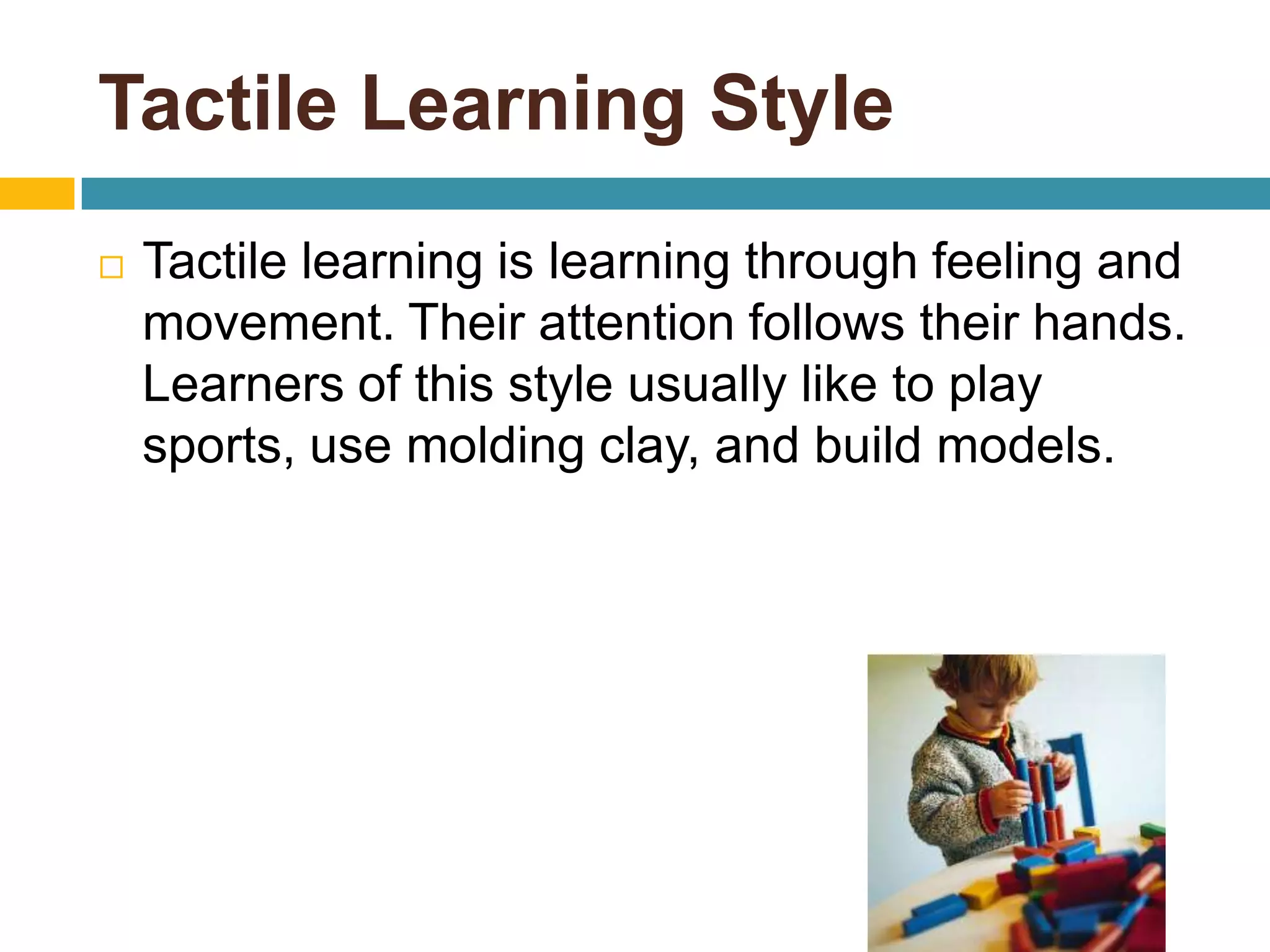 Learning styles | PPTX
