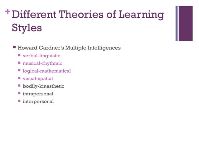 Learning styles | PPT