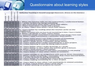 Learning styles | PPT