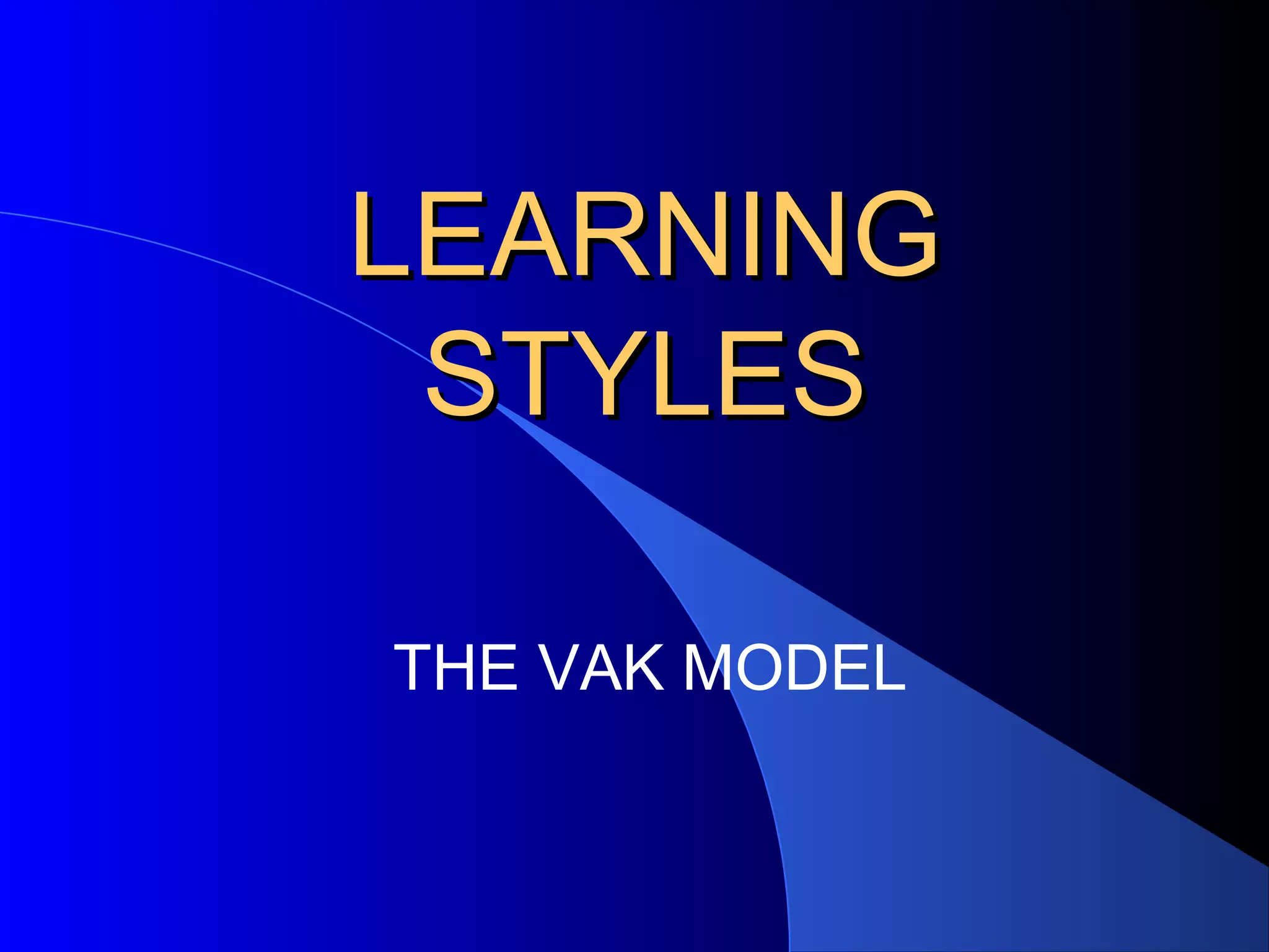Learning Styles | PPT