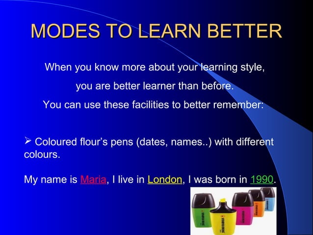 Learning Styles | PPT