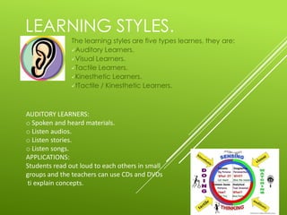Learning styles | PPT