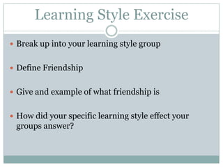 Learning Styles | PPT