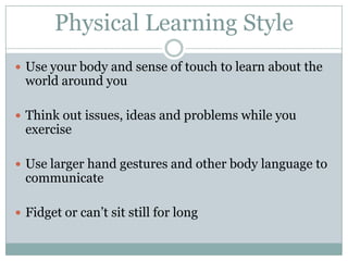 Learning Styles | PPT