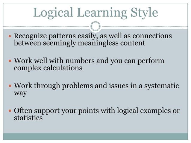 Learning Styles | PPT
