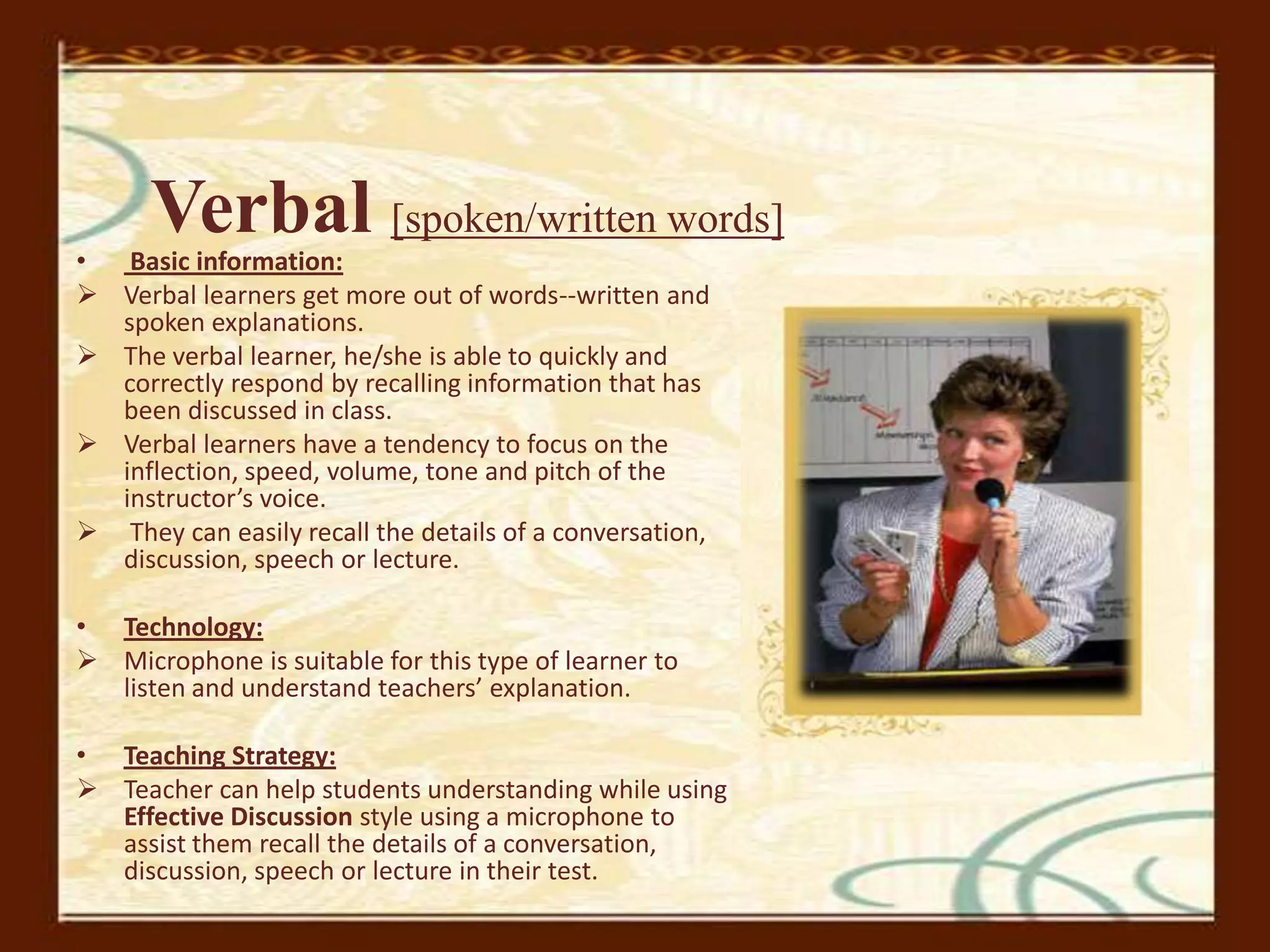 Learning styles | PPTX