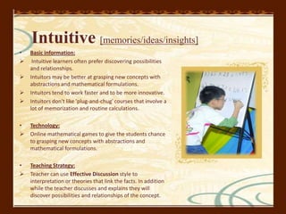 Learning styles | PPTX