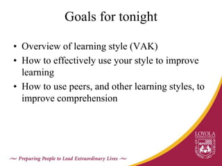 Learning styles | PPT