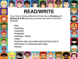 Learning styles | PPTX