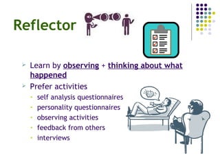 4 Learning styles by Kolb | PPT