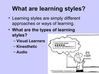 Learning styles | PPT