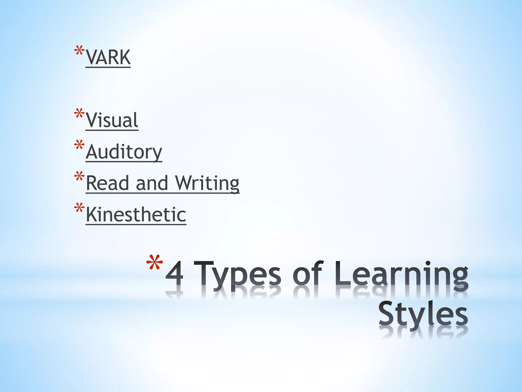 Learning styles | PPT