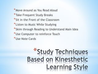 Learning styles | PPT