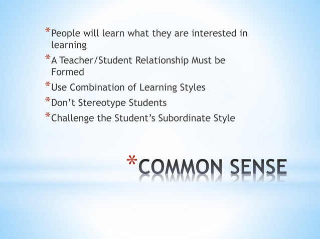 Learning styles | PPT