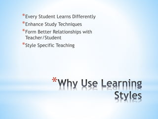 Learning styles | PPT