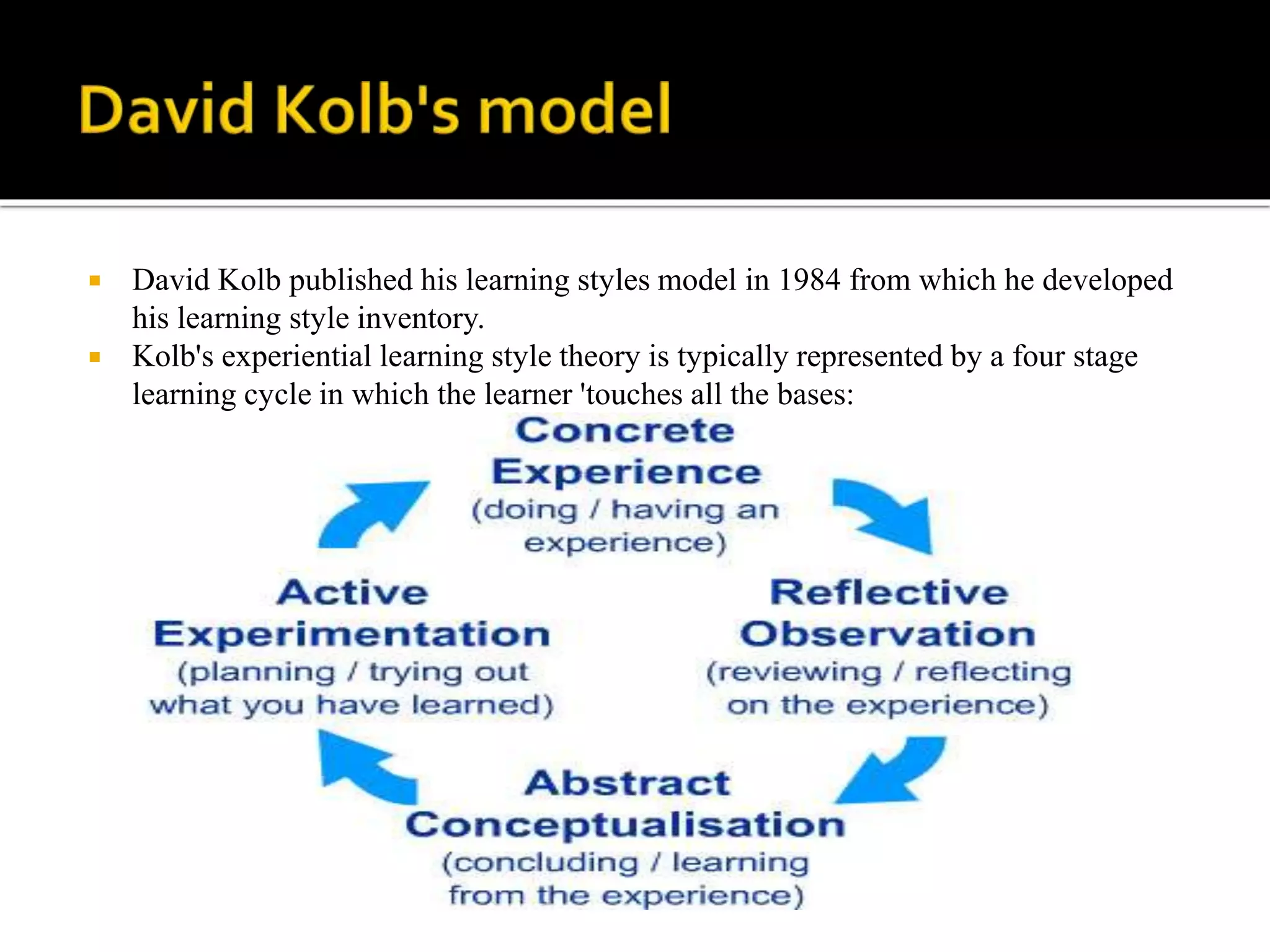 Learning styles | PPTX
