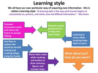 How do we Learn ??? (learning styles ) | PPT