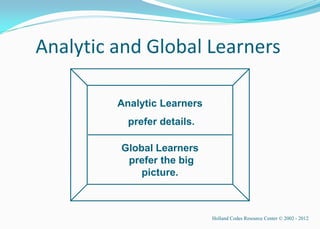 Learning styles - Keys to Learning | PDF