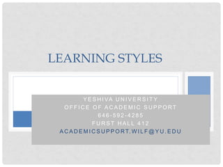 Learning_Styles.ppt