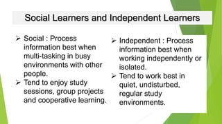 Learning Styles.ppt - Different types of learning styles | PPT