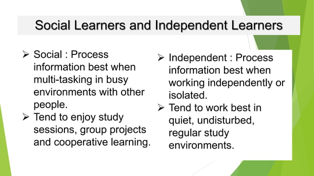 Learning Styles.ppt - Different types of learning styles | PPT