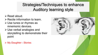 Learning Styles.ppt - Different types of learning styles | PPT