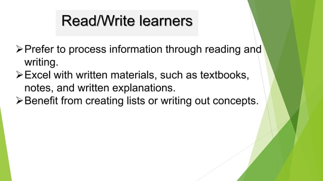 Learning Styles.ppt - Different types of learning styles | PPT