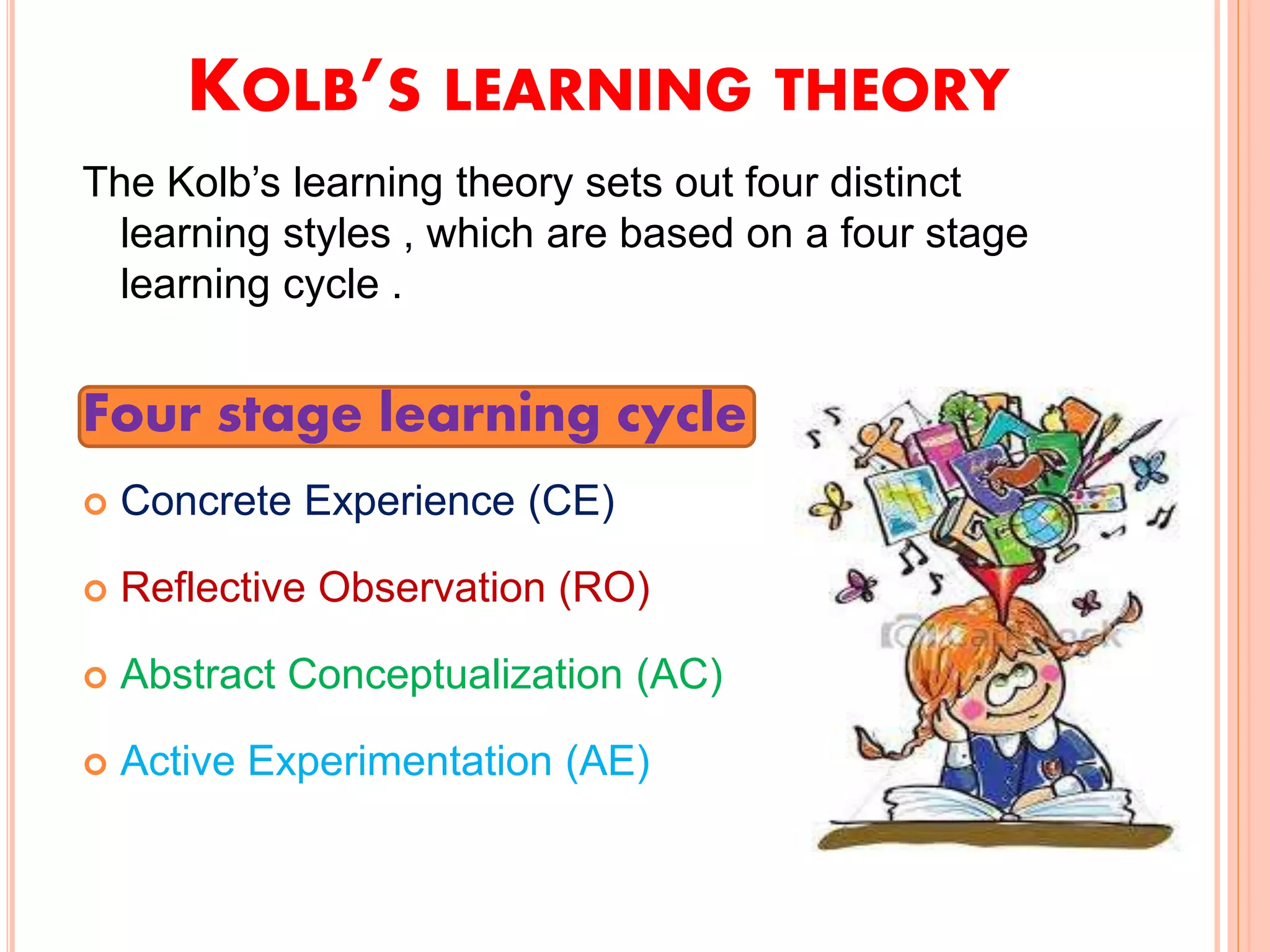 Learning styles KOLB and VAK | PPTX