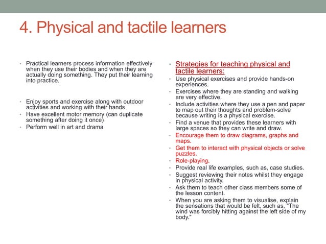 Learning styles pedagogy - ppt presented in Pondicherry university ...