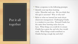 Information Processing and Learning Styles | PDF