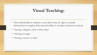 Information Processing and Learning Styles | PDF