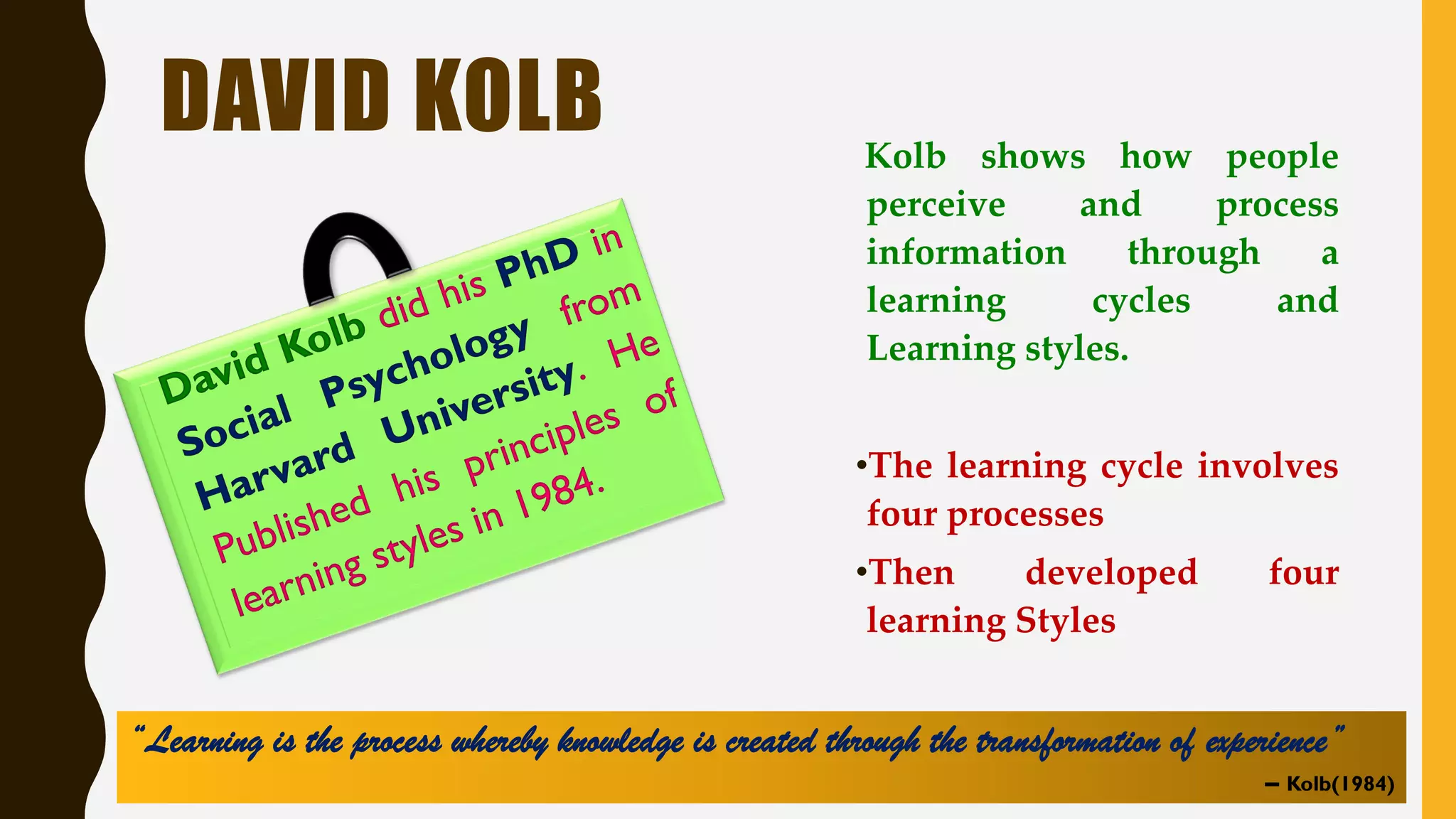 Learning styles | PDF