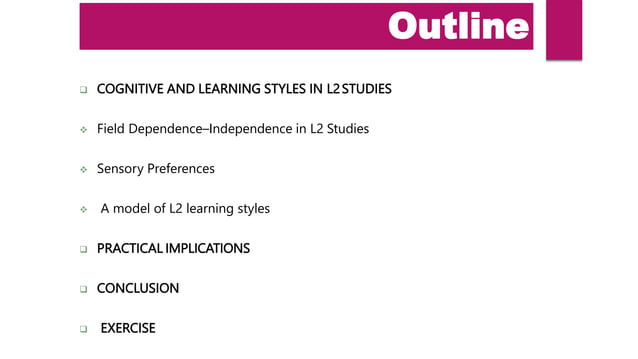 learning styles .pptx | Education