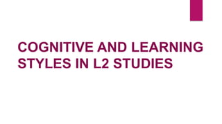 learning styles .pptx