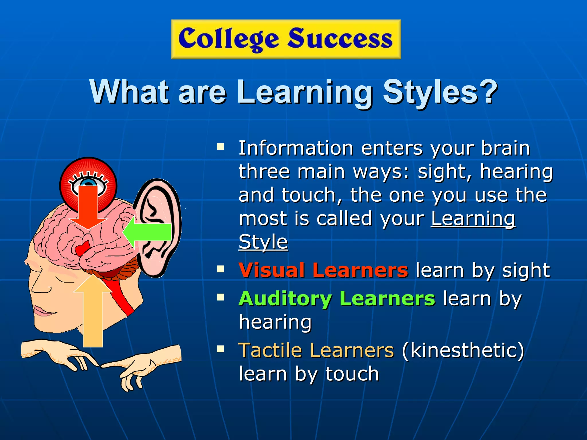 Learning styles 66 | PPT