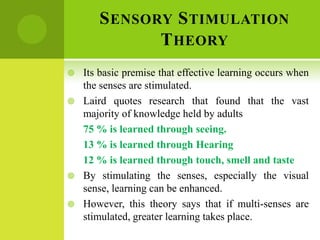 Learning styles and learning theories | PPTX