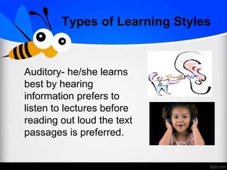 Learning styles and Multiple Intelligence | PPTX