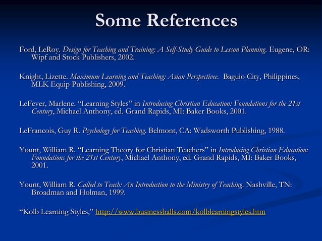 Learning Styles and Modes of Learning | PPT