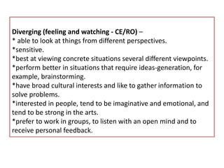 Learning styles and multiple intelligence | PPTX