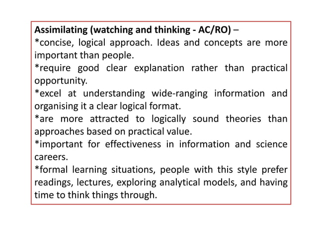 Learning styles and multiple intelligence | PPTX