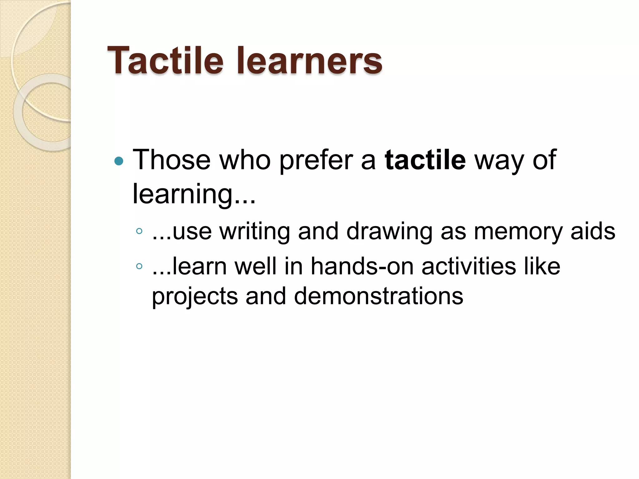 Learning styles and teaching ppp | PPTX