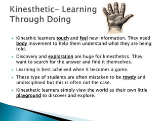 Understanding Learning Styles | PPTX