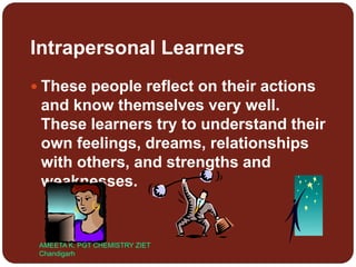 Intrapersonal Learning Style