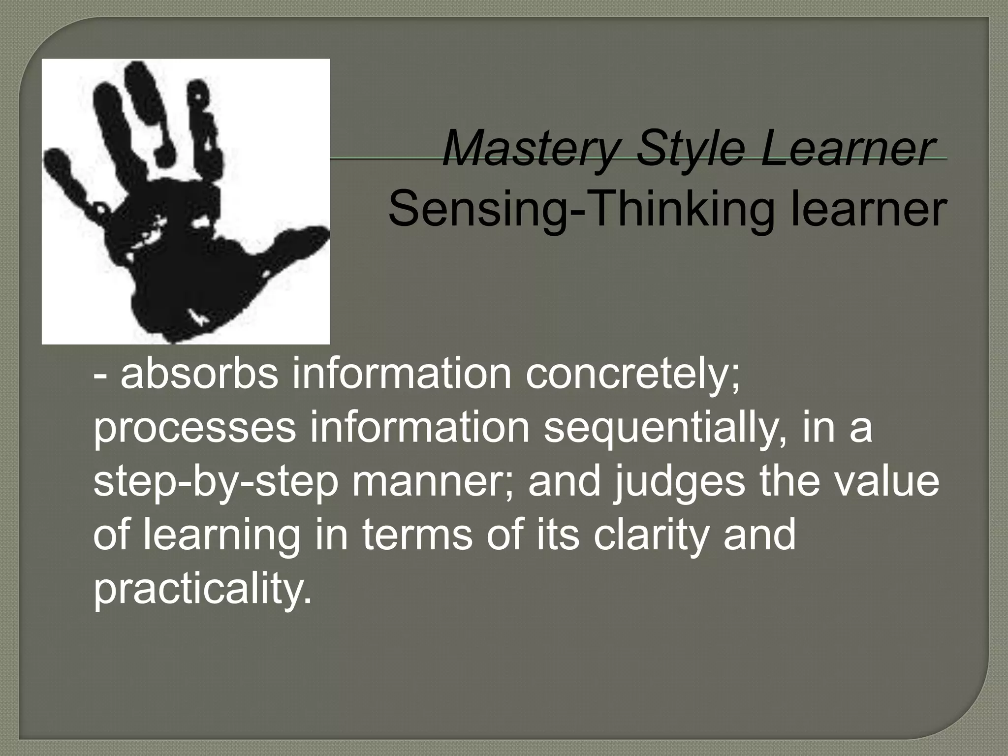 Learning styles final | PPT
