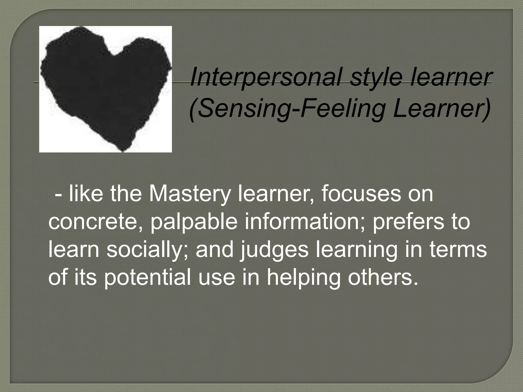 Learning styles final | PPT