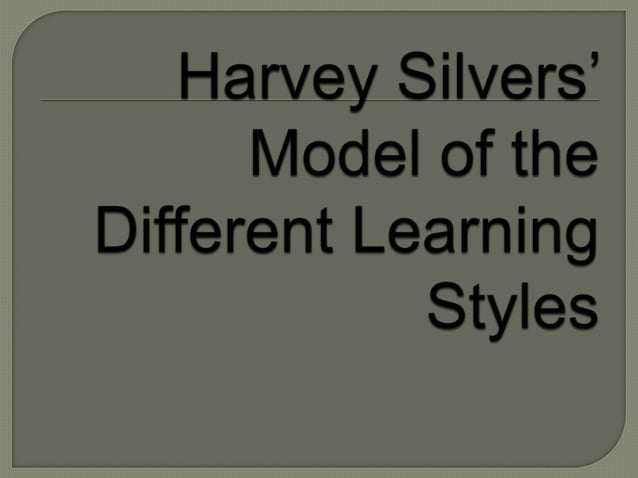 Learning styles final | PPT